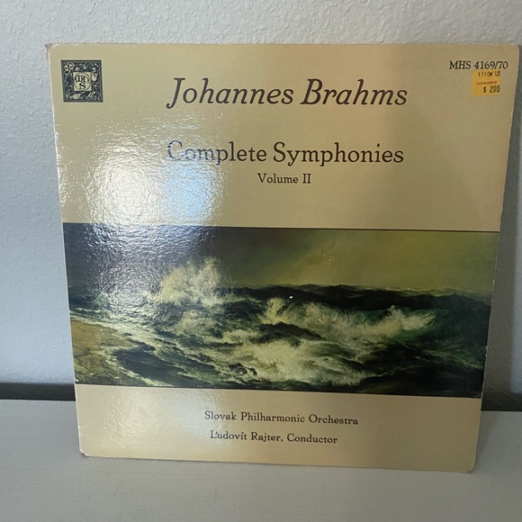 Other | Johannes Brahms Complete Symphonies Volume Ii Vinyl | Poshmark